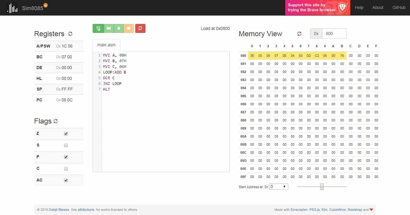 Arithmetic Instructions In 8085 With Example Codes